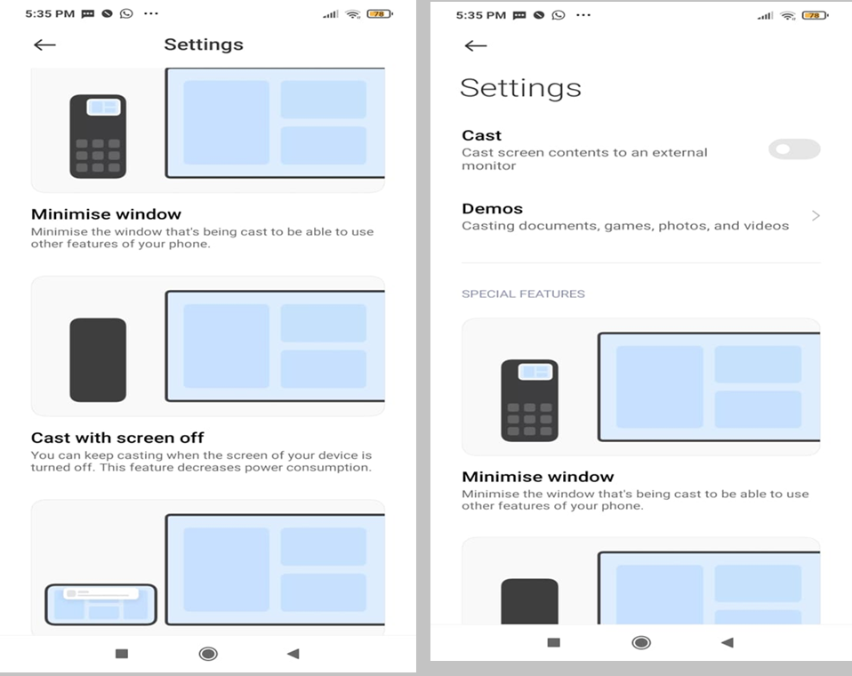 How to Share Mobile Screen on Smart TV in Redmi Mobiles - Screen ...