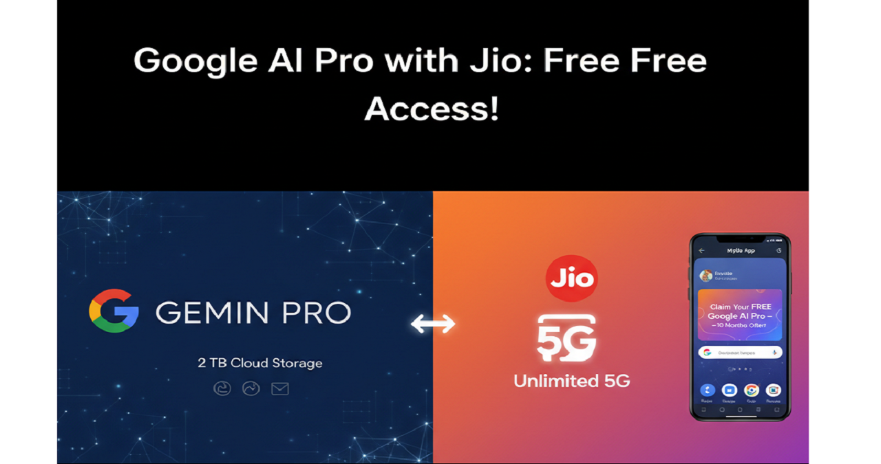 How to Activate Google AI Pro (Featuring Gemini Pro) with Your Jio ...